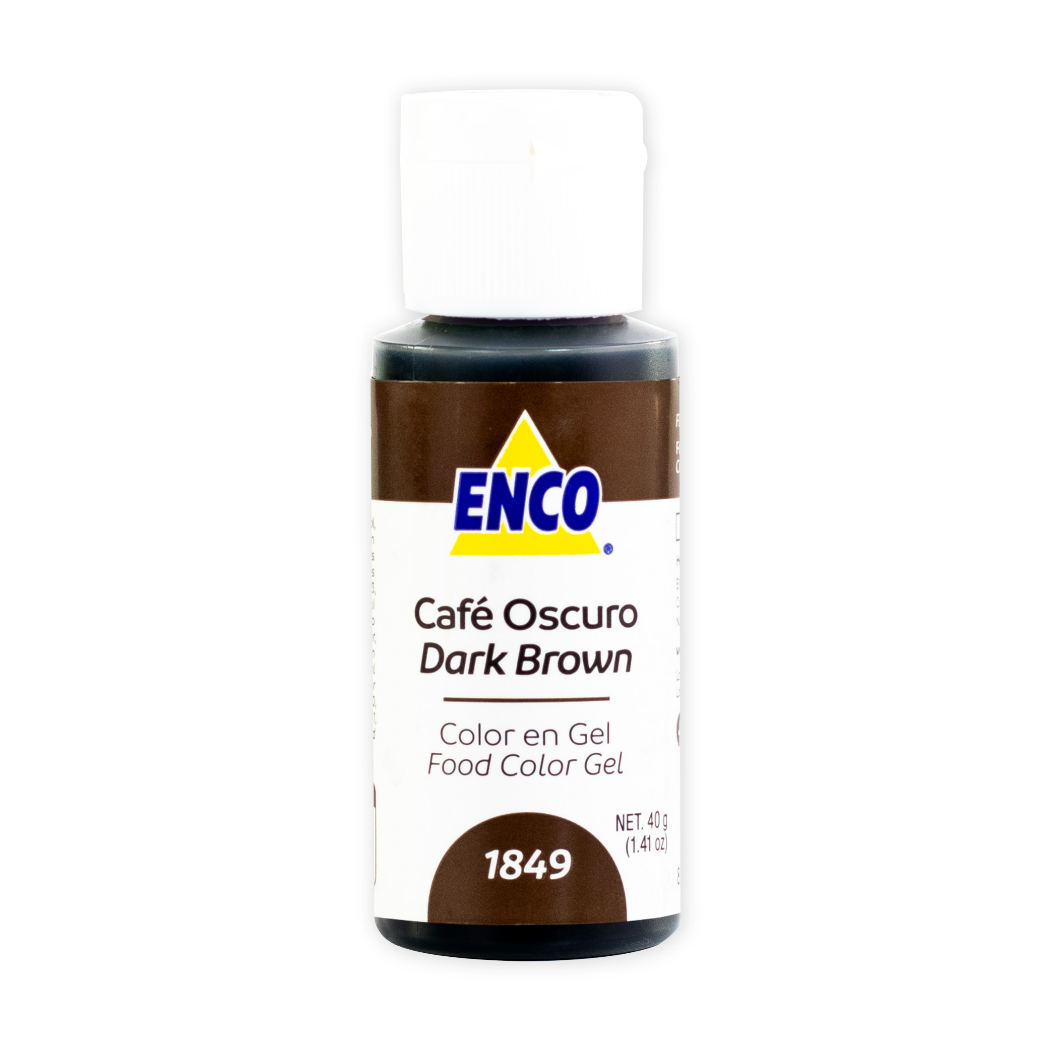 Colorante en gel Enco Café Oscuro – Cacao house