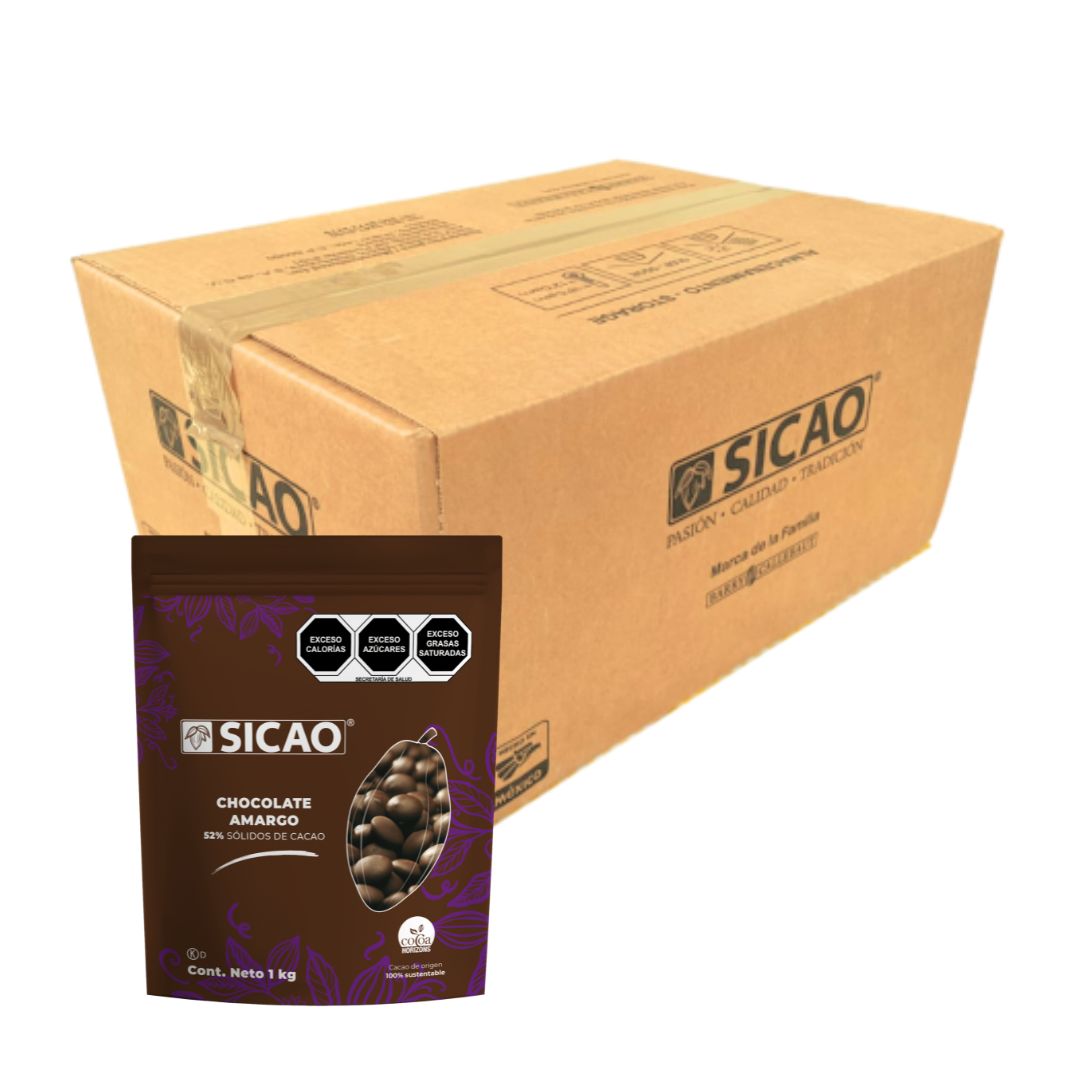 Chocolate semiamargo Sicao 52% cacao - Cacao House – Cacao house