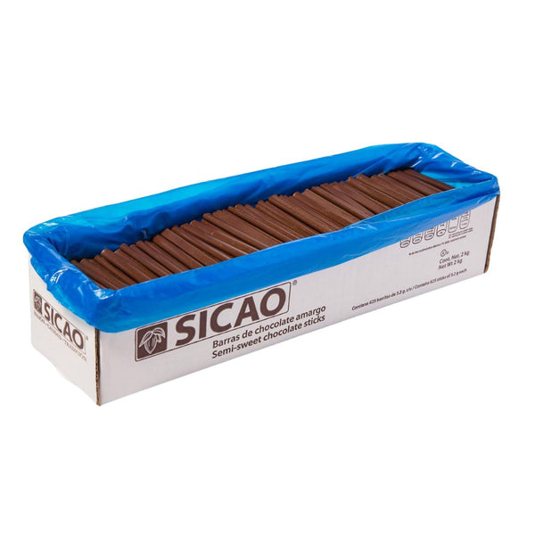 Chocolatí­n bastón horneable con barras de 5.3 grs Sicao – Cacao house